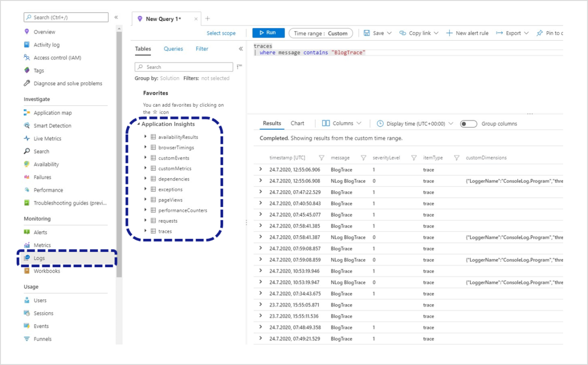 Application Monitoring With Azure Application Insights Zeiss Digital Innovation Blog
