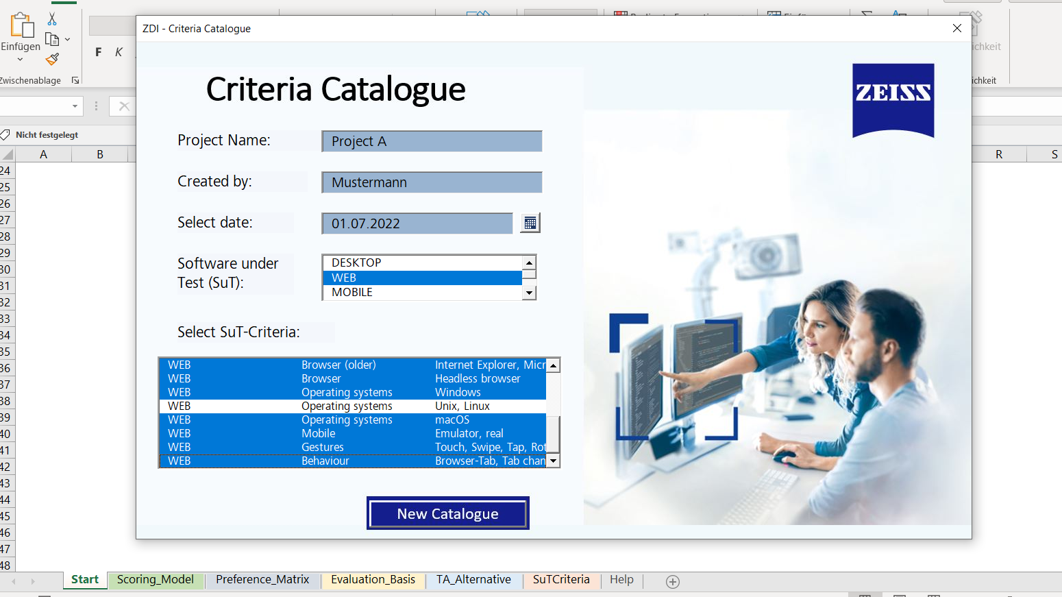 Criteria catalogue test automation - ZEISS Digital Innovation Blog