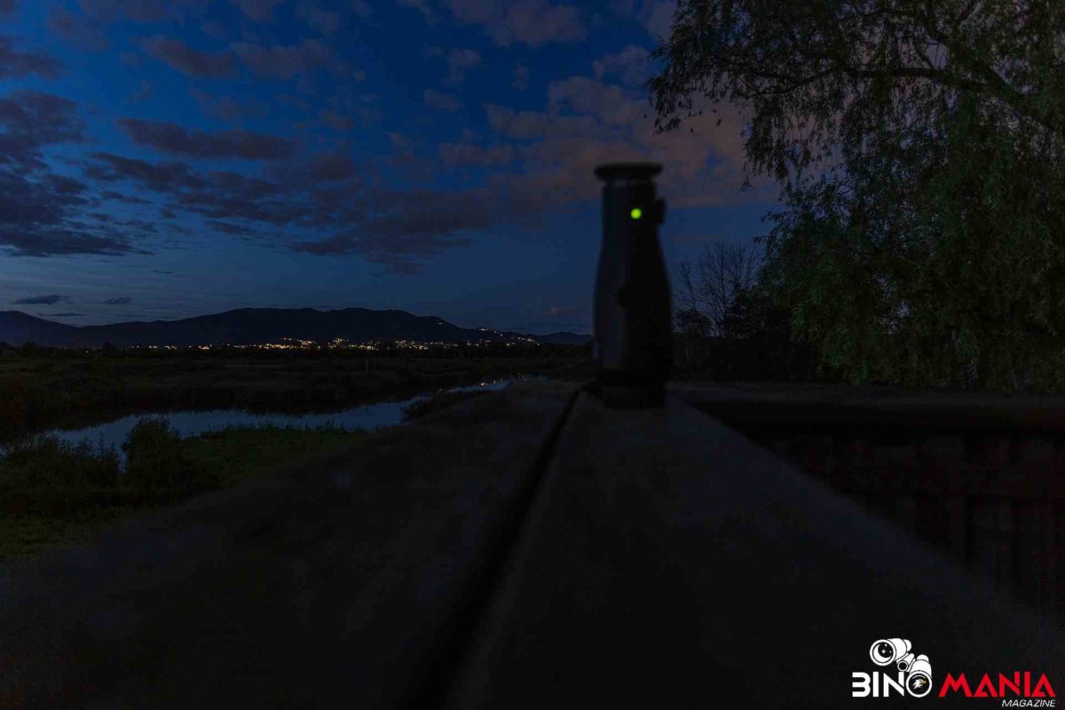 Night-time observation of roosting birds with the ZEISS DTI thermal viewer