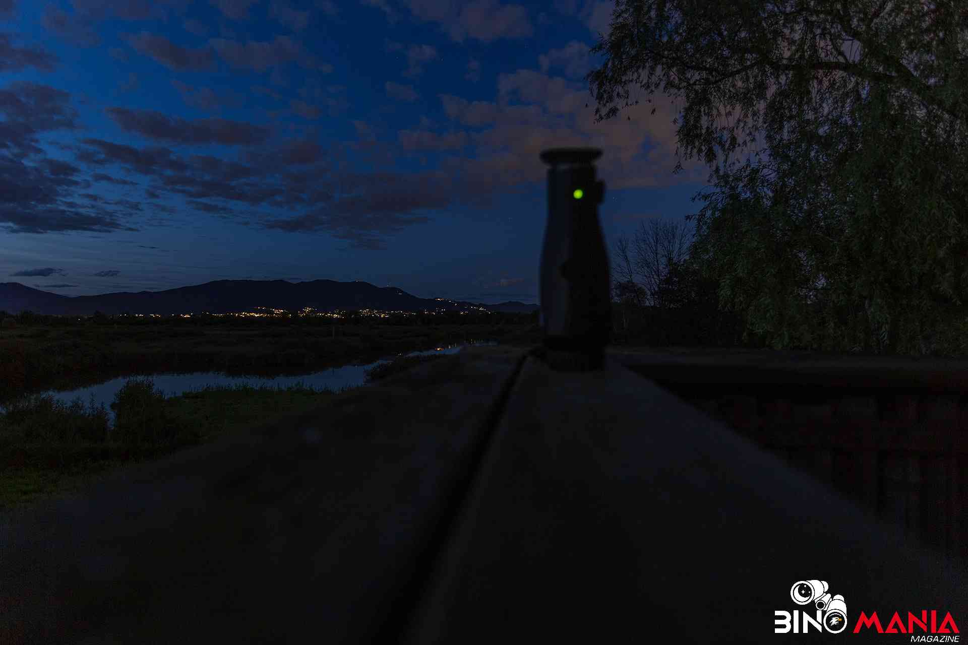 Night-time observation of roosting birds with the ZEISS DTI thermal viewer