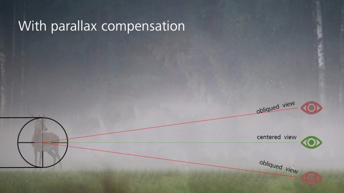 Parallax compensation - ZEISS Hunting