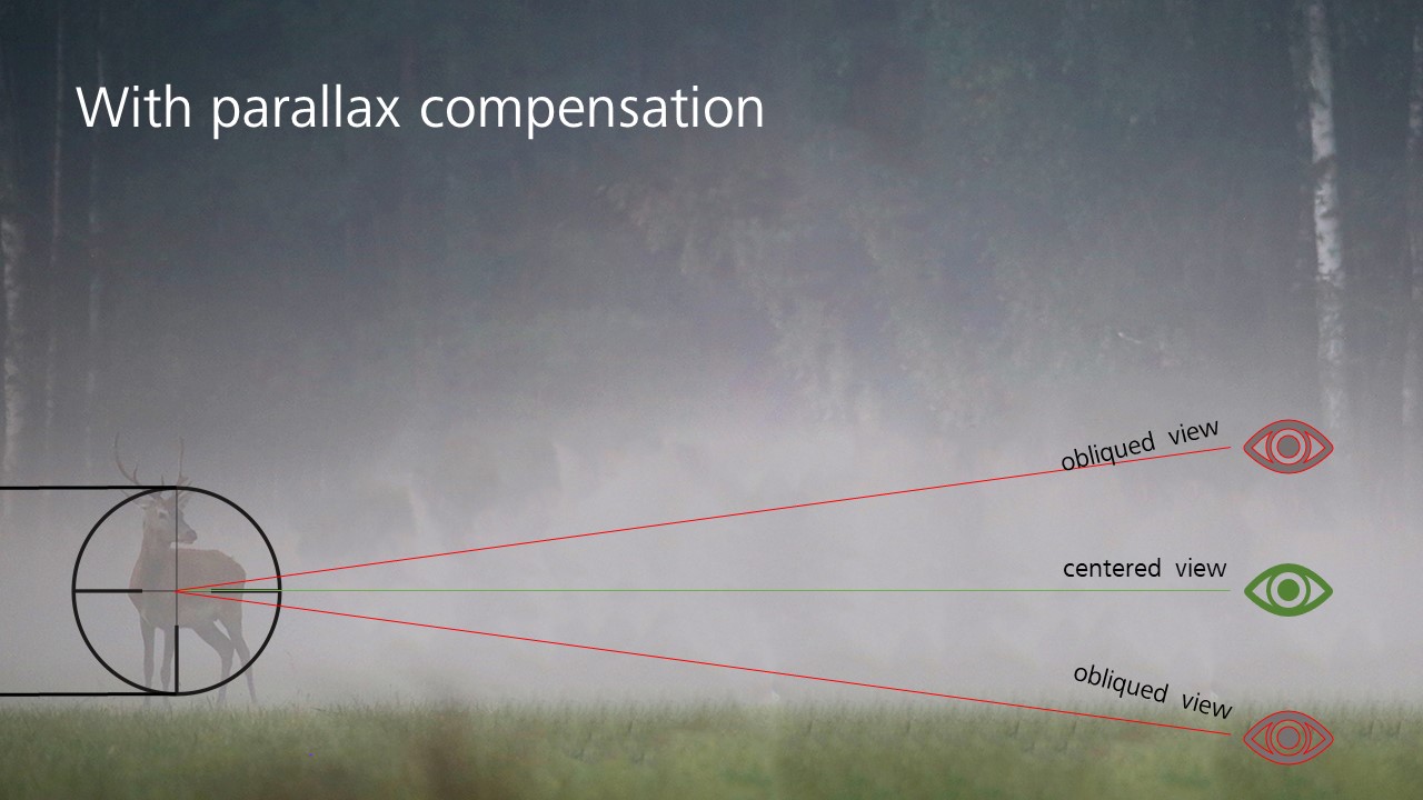 Parallax compensation - ZEISS Hunting